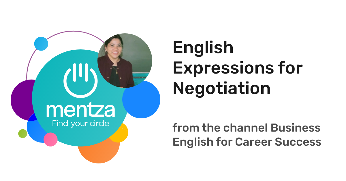 English Expressions for Negotiation | Business English for Career ...