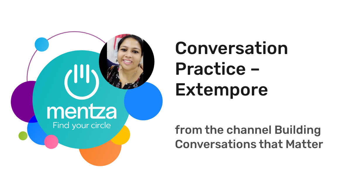 Conversation Practice – Extempore | Building Conversations that Matter ...